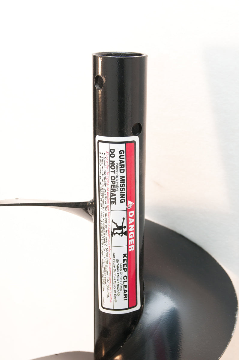 12" Diameter Standard Duty Earth Auger for Post Hole Digger – AgKNX